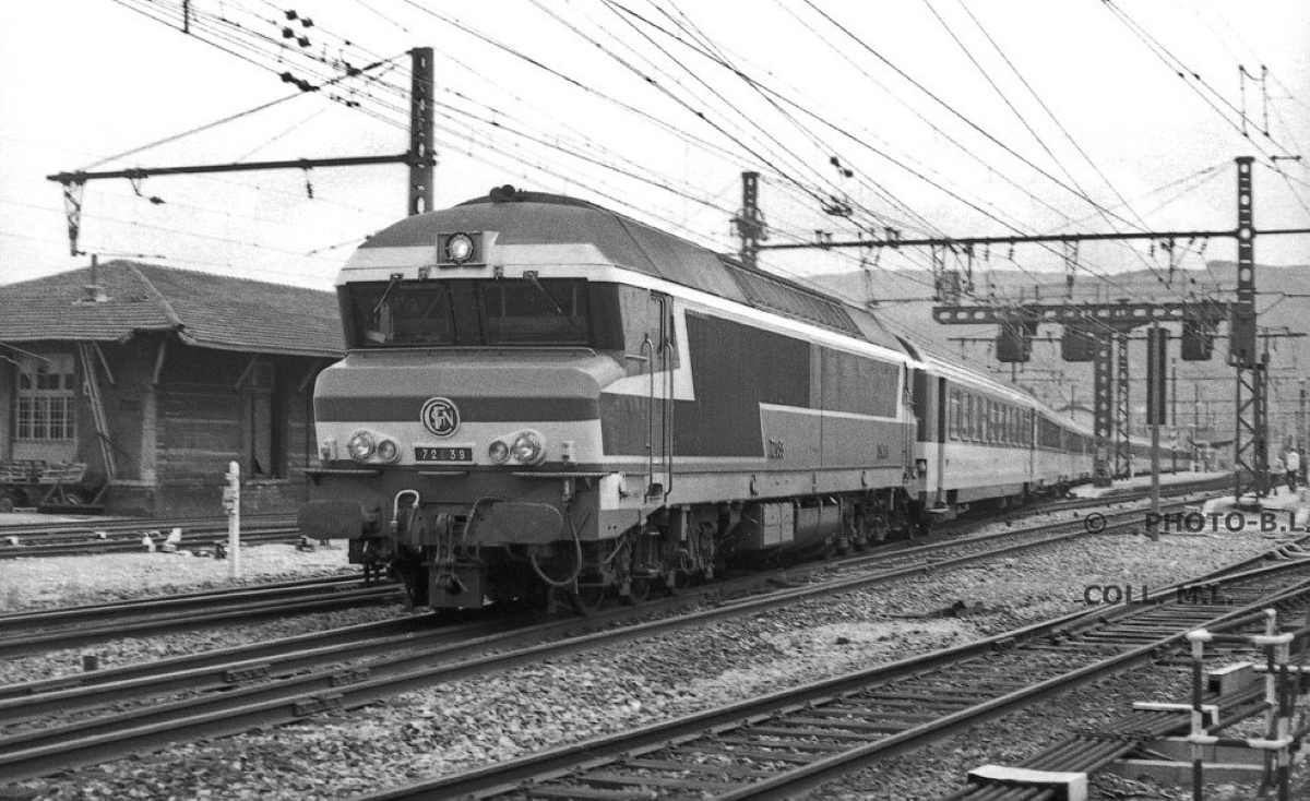 Locomotive diesel CC 72000 SNCF LTMF CC 72039 Chalindrey échelle Zéro 0 ...