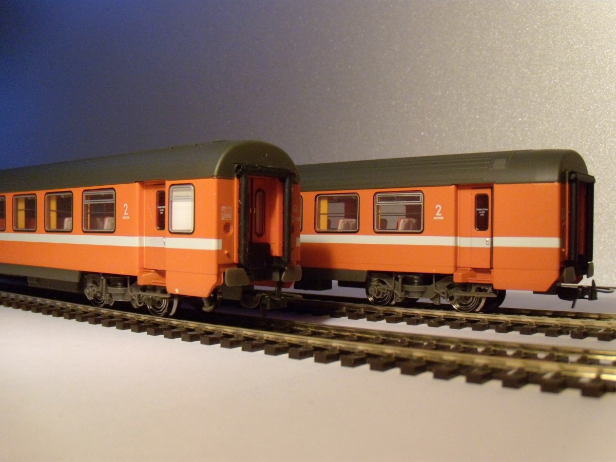 Coffret de 2 voitures corail C1 LS Models 40122 Hornby Jouef Piko train ...